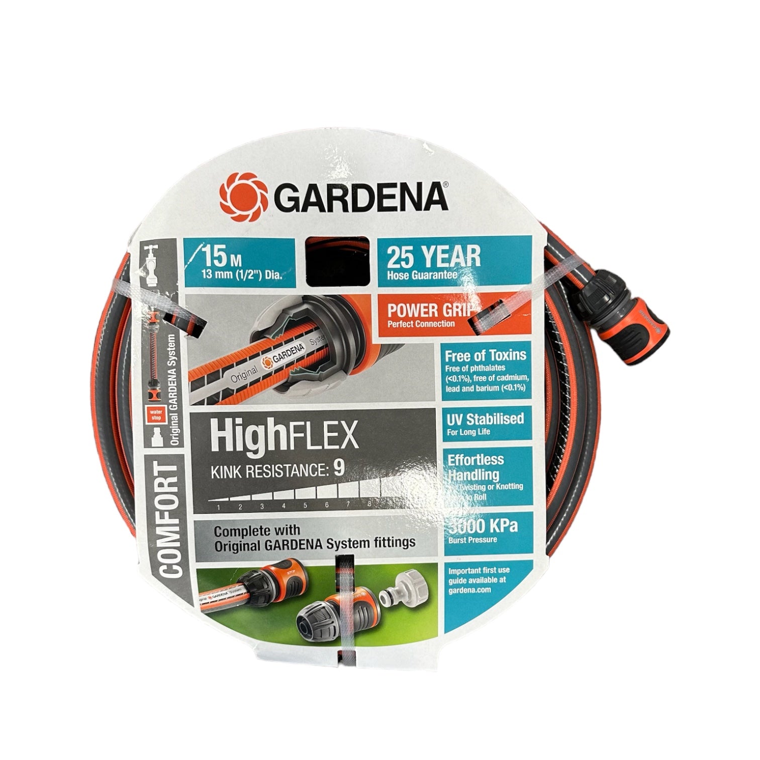 Gardena Highflex Hose 30m