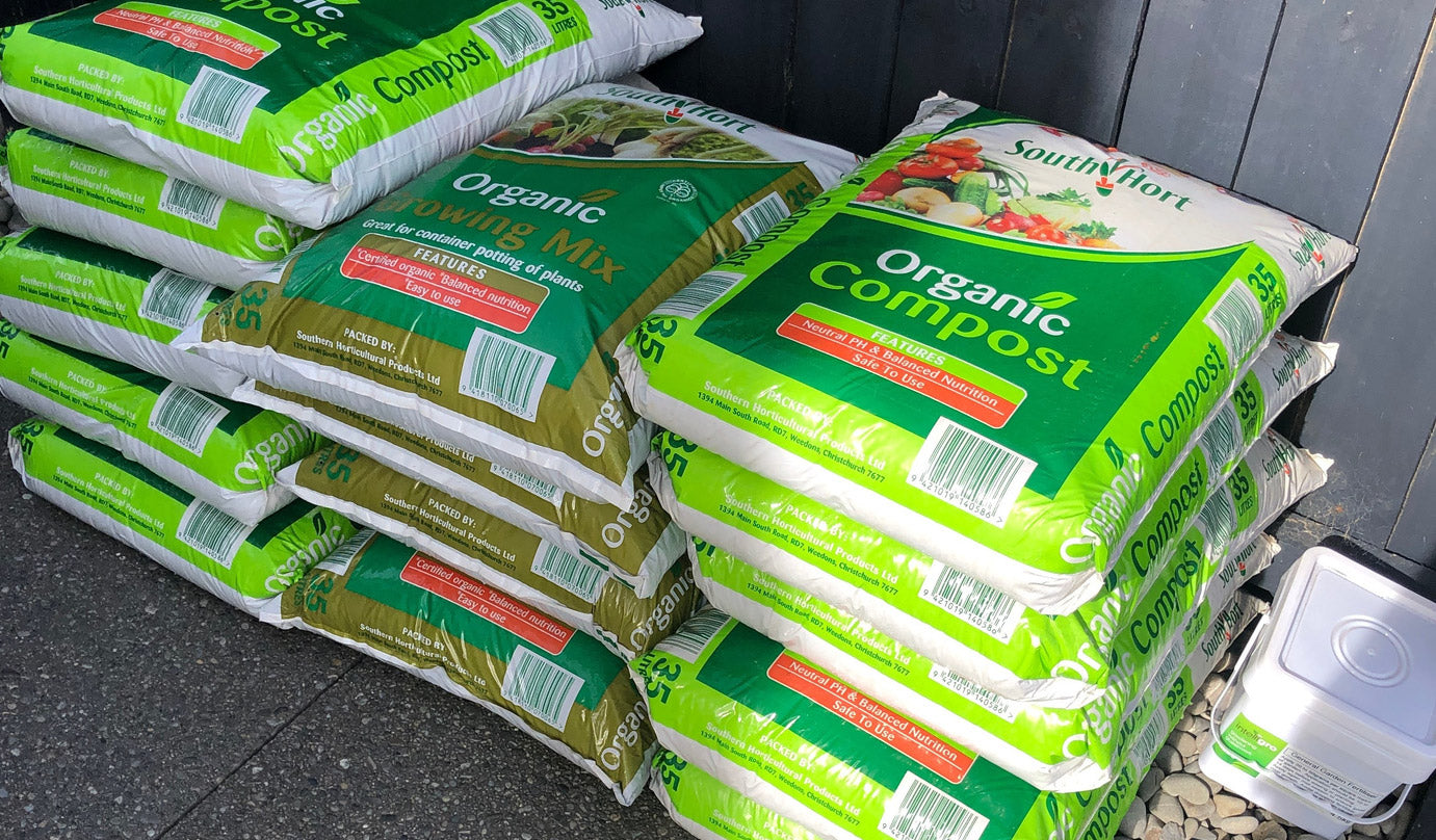How to add organic compost to an existing garden