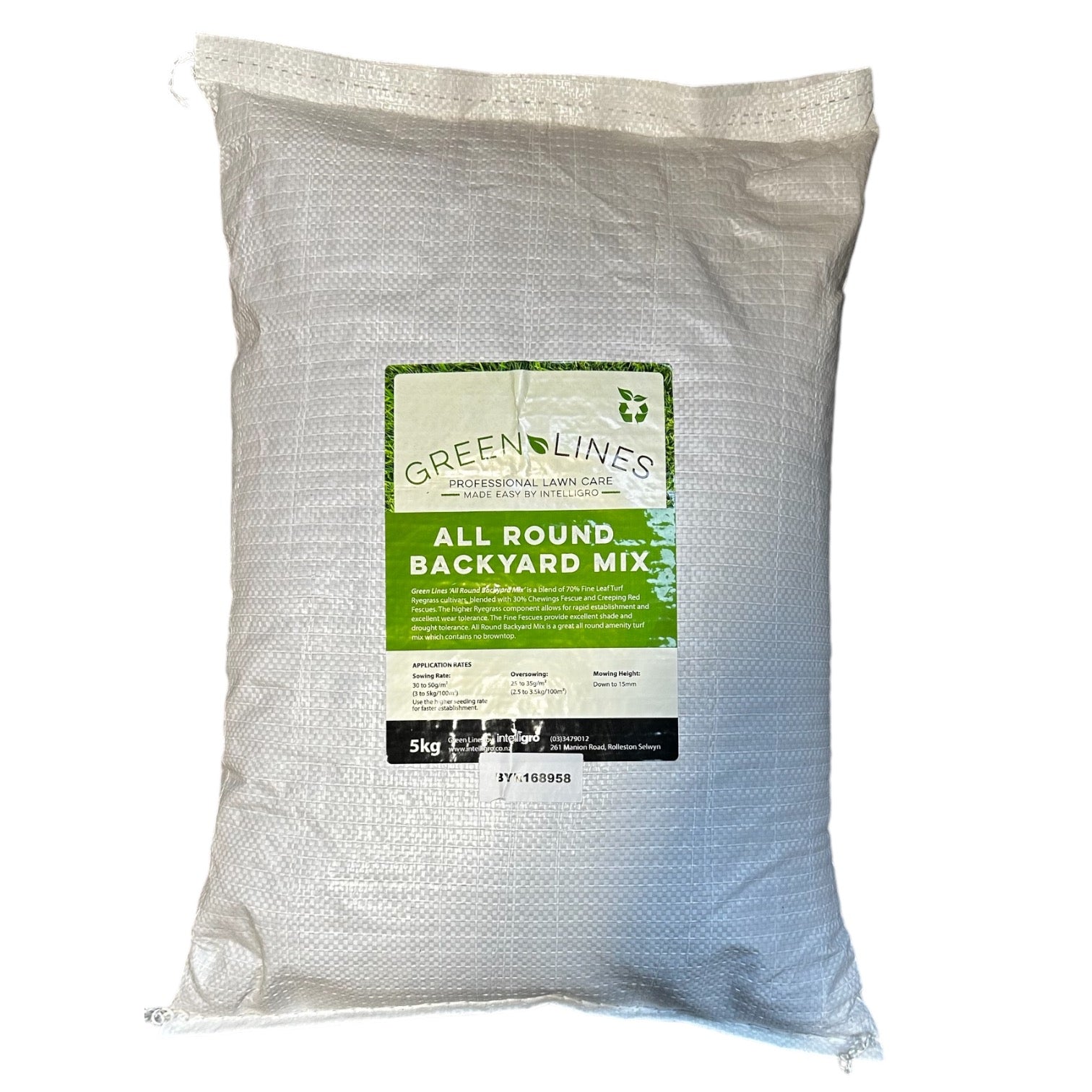 Green Lines Backyard Mix 5kg