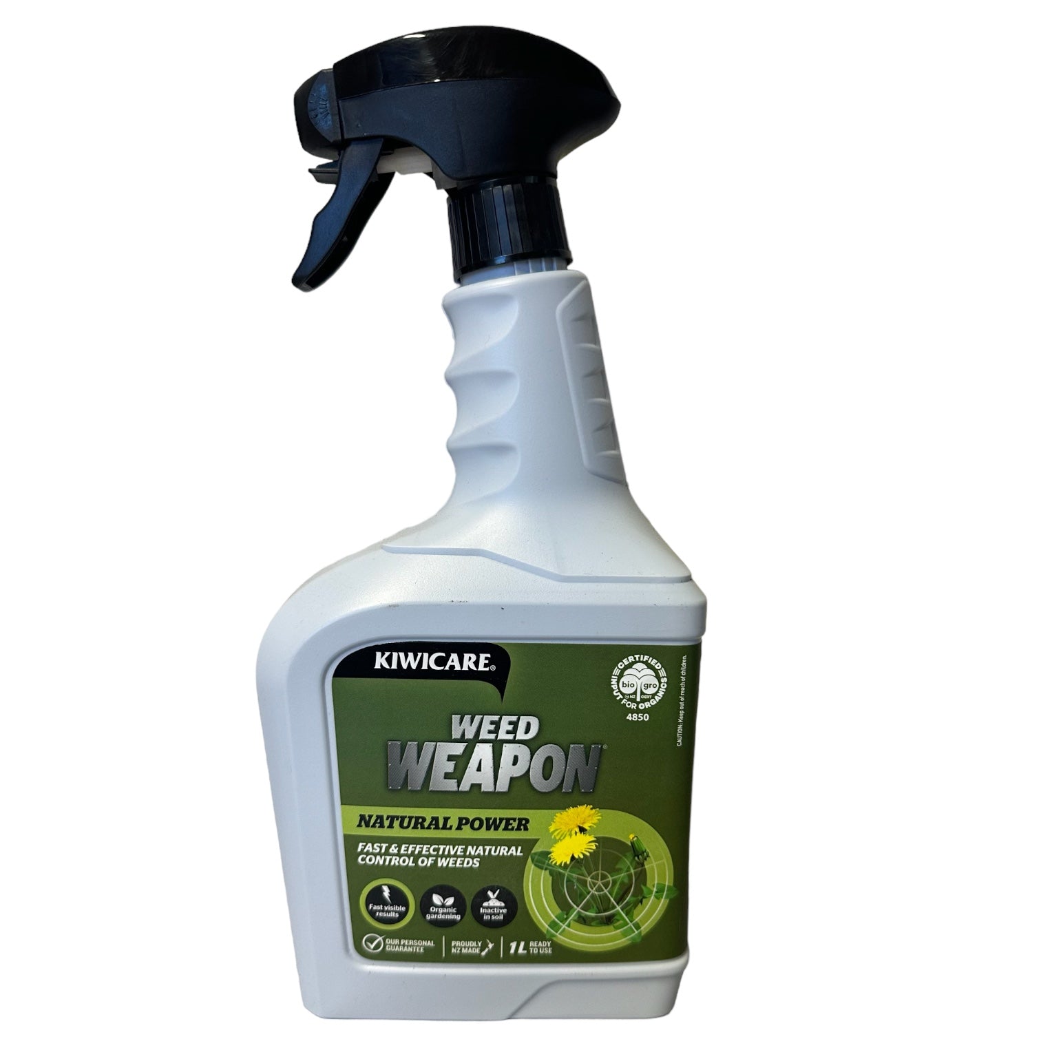Natural Power Organic Weed Killer Kiwicare 1L